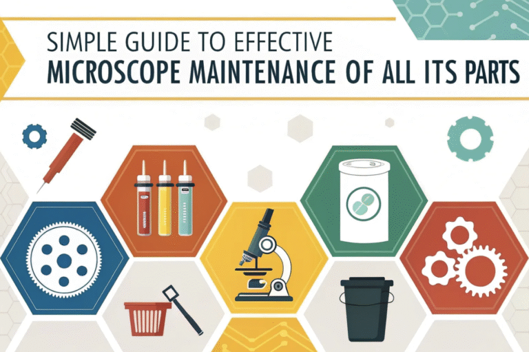 Simple Guide to Effective Microscope Maintenance of All Its Parts