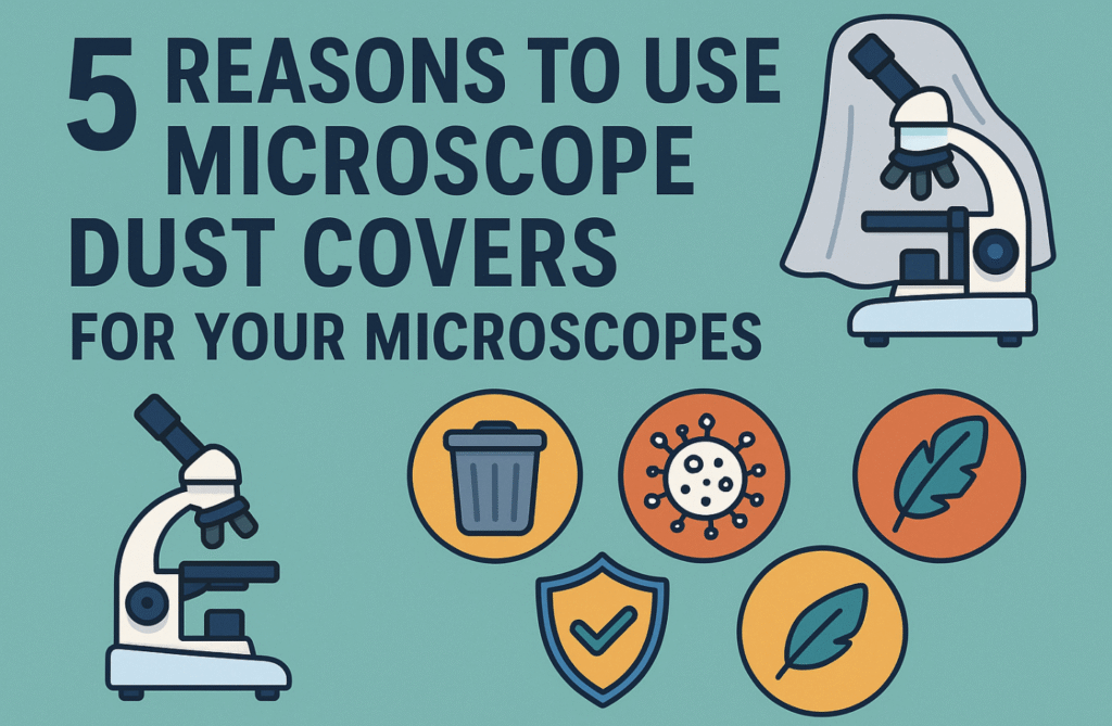 5 Reasons to Use Microscope Dust Covers For Your Microscopes