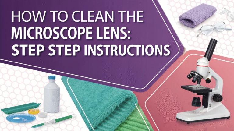 How to Clean the Microscope Lens: Step-by-Step Guide