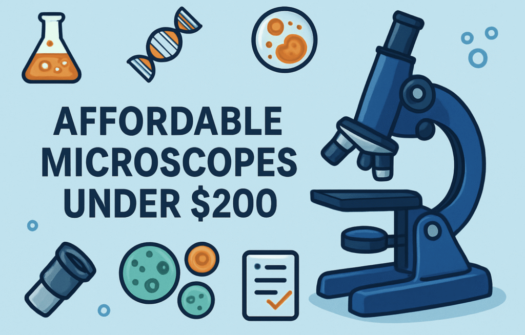 5 Top Picks for Affordable Microscopes Under $200