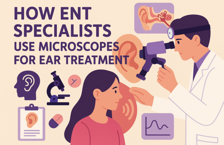 How ENT Specialists Use Microscopes for Ear Treatment