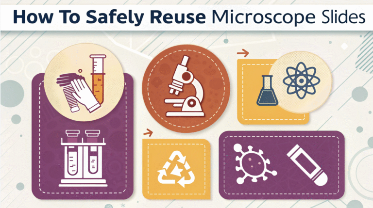 How to Safely Reuse Microscope Slides