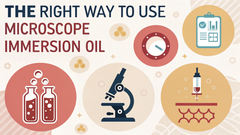 The Right Way to Use Microscope Immersion Oil